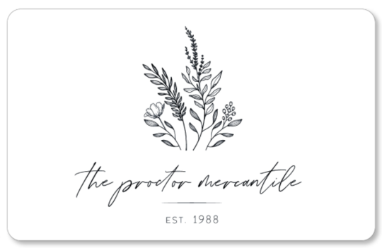 Gift Card – The Proctor Mercantile