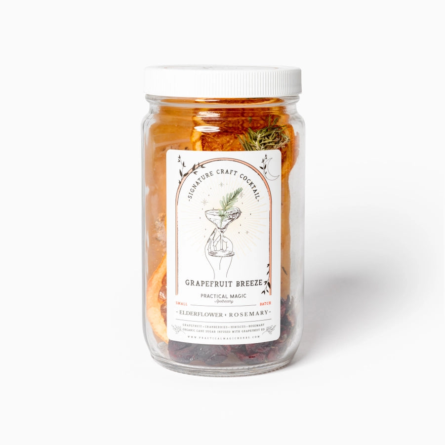 Grapefruit Breeze Elderflower + Rosemary - 32oz Craft Cocktail Kit ...
